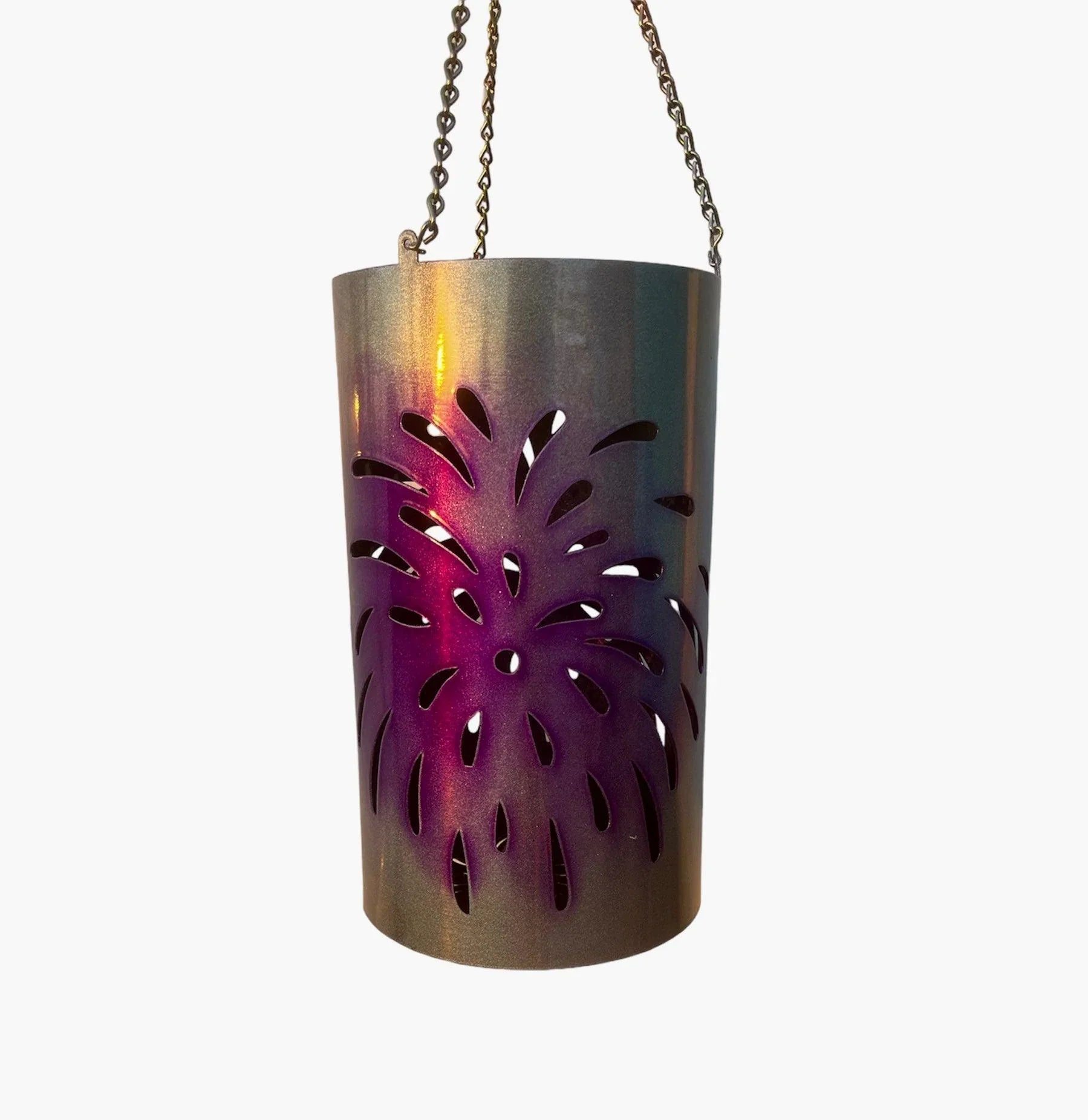 Hanging Luminary Fireworks - Lone Tree Designs