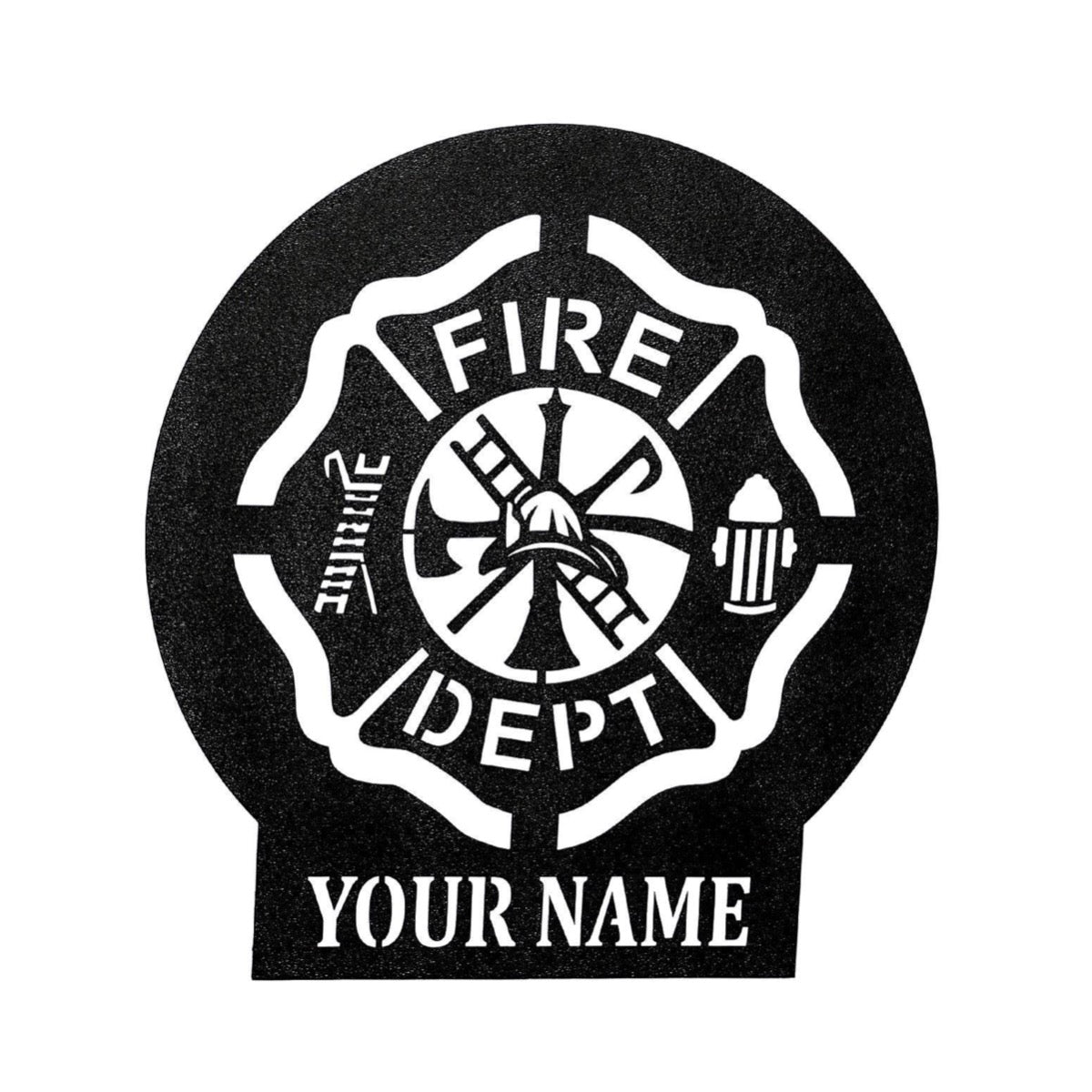 Fire Department Custom Sign - Lone Tree Designs