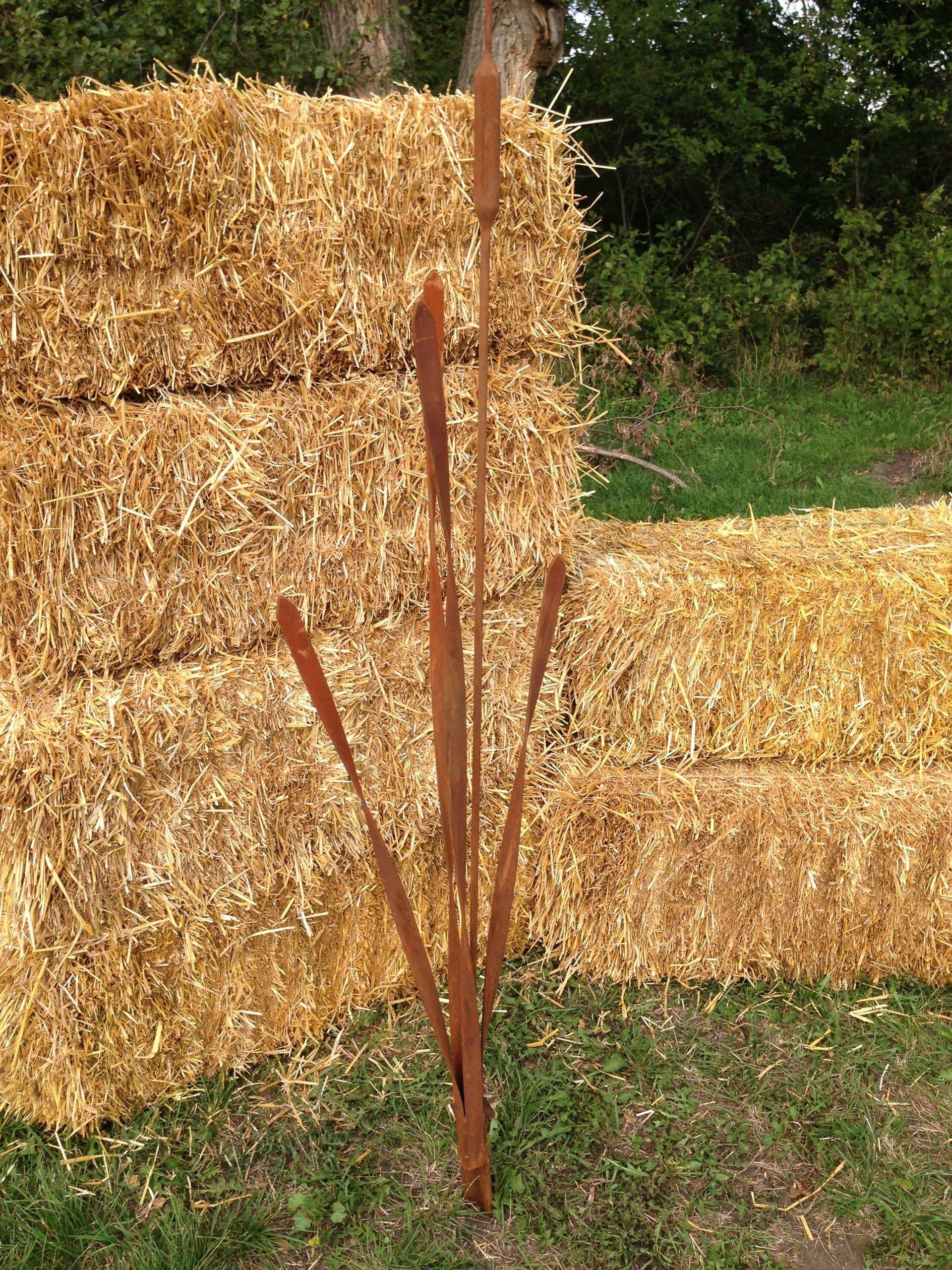 Cattail Reeds Sculpture - Lone Tree Designs