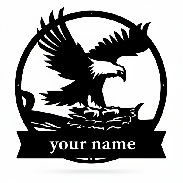 Eagle Nest Custom Sign - Lone Tree Designs